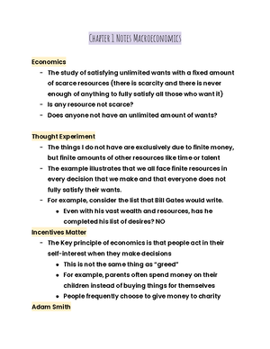 Econ 211 class notes part 2 - Principles of Microeconomics - Market ...