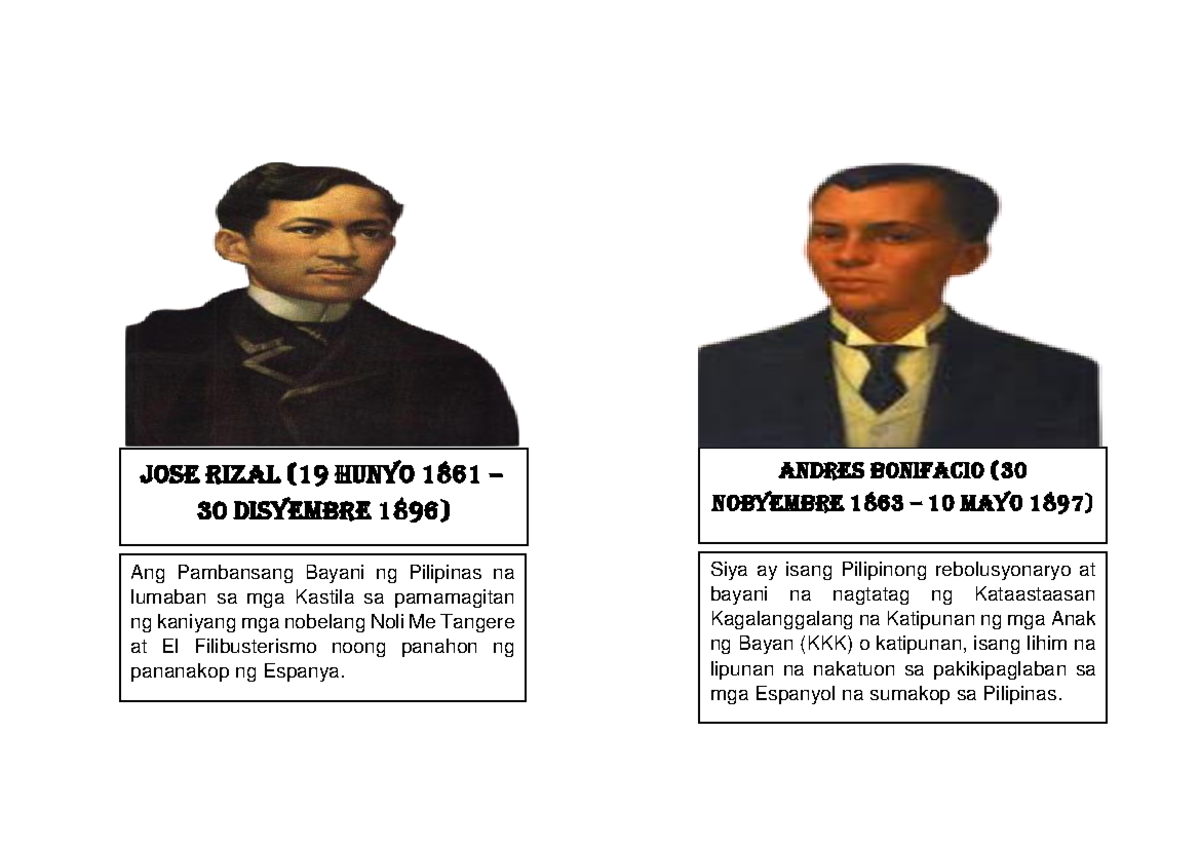 Heroes 115819 - Bungol - Ang Pambansang Bayani ng Pilipinas na lumaban ...