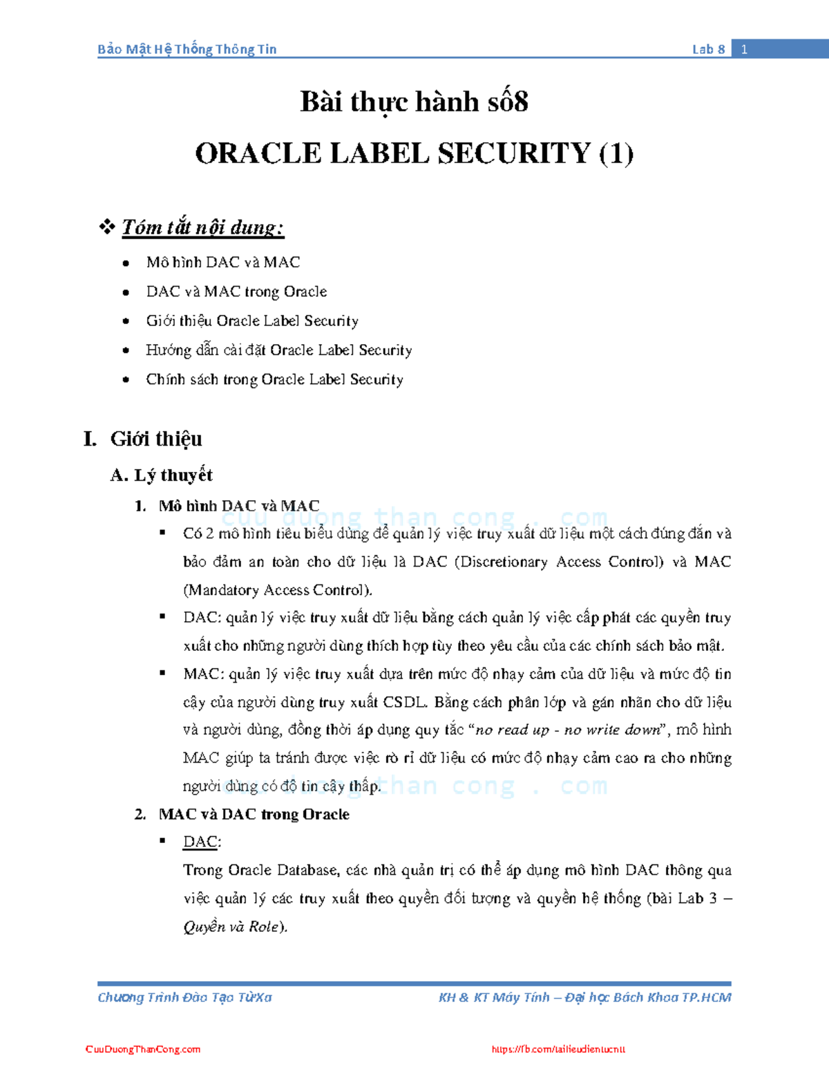 An-toan-va-bao-mat-he-thong-thong-tin lab-08 oracle-label-security-(1 ...