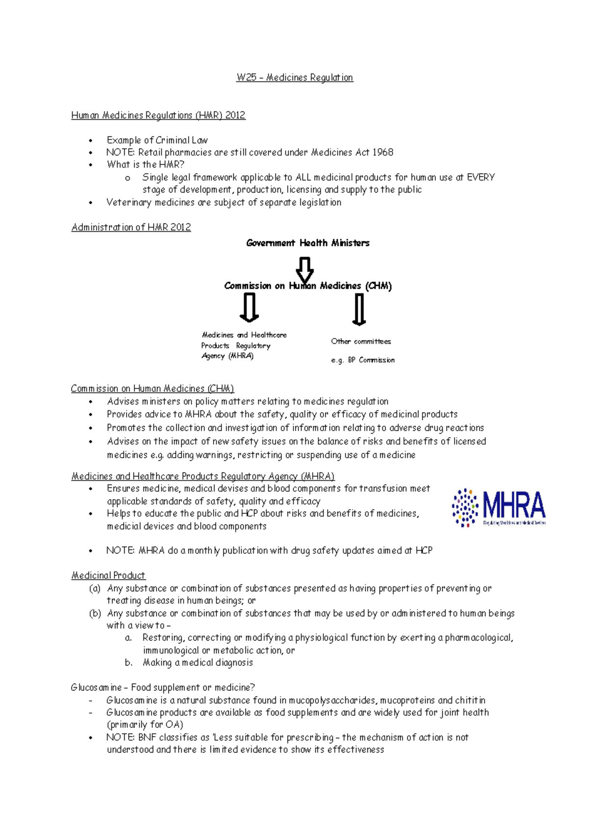 What Is The Main Purpose Of The Human Medicines Regulations 2012 at ...