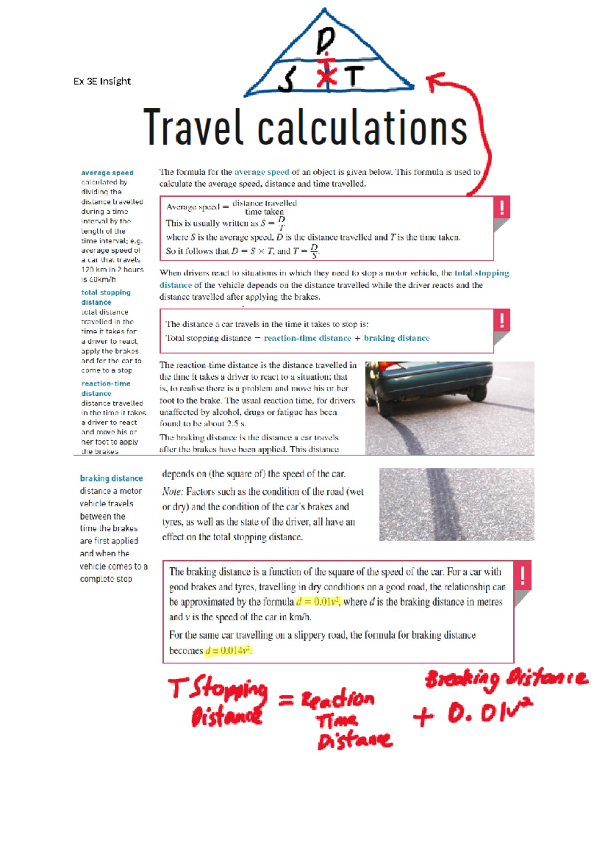 Explanation 5. Travel Calculations Ex 3E - Ex 3E Insight Travel ...