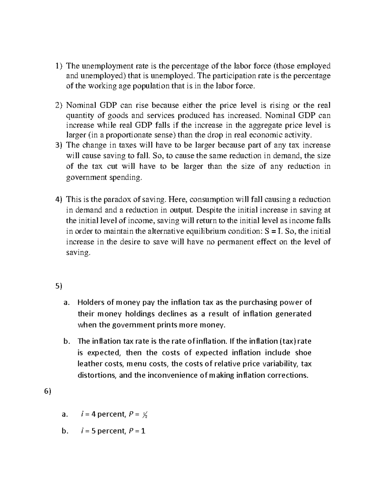 Sample/practice exam 16 October 2019, questions and answers - Warning: TT: undefined function ...