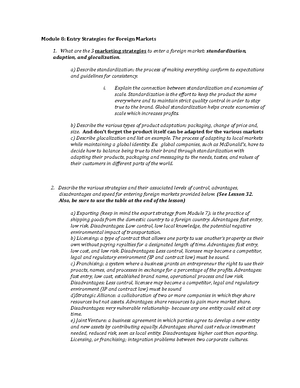 Module 2 Enhanced Study Guide - Module 2: Shaping the Economic ...