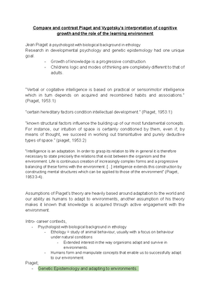 Theoretical and philosophical influences on early years practice - All ...