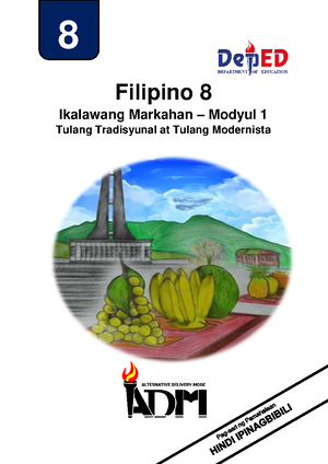 Fil8 Quarter 2 Module 3 - Filipino 8 Ikalawang Markahan – Modyul 3 ...