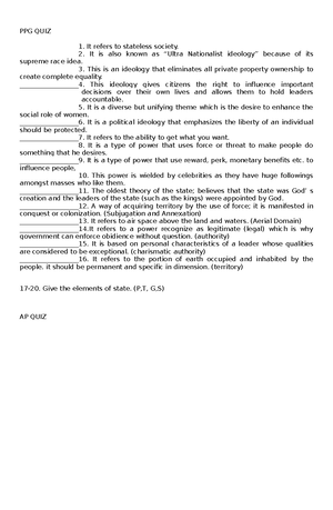 PPG Module-8 - gjcm - SHS Philippine Politics and Governance Quarter 1 ...