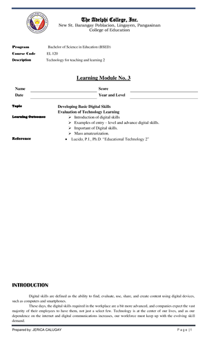 Inset DAY2 - REPORT - NARRATIVE REPORT ON VIRTUAL IN-SERVICE TRAINING ...