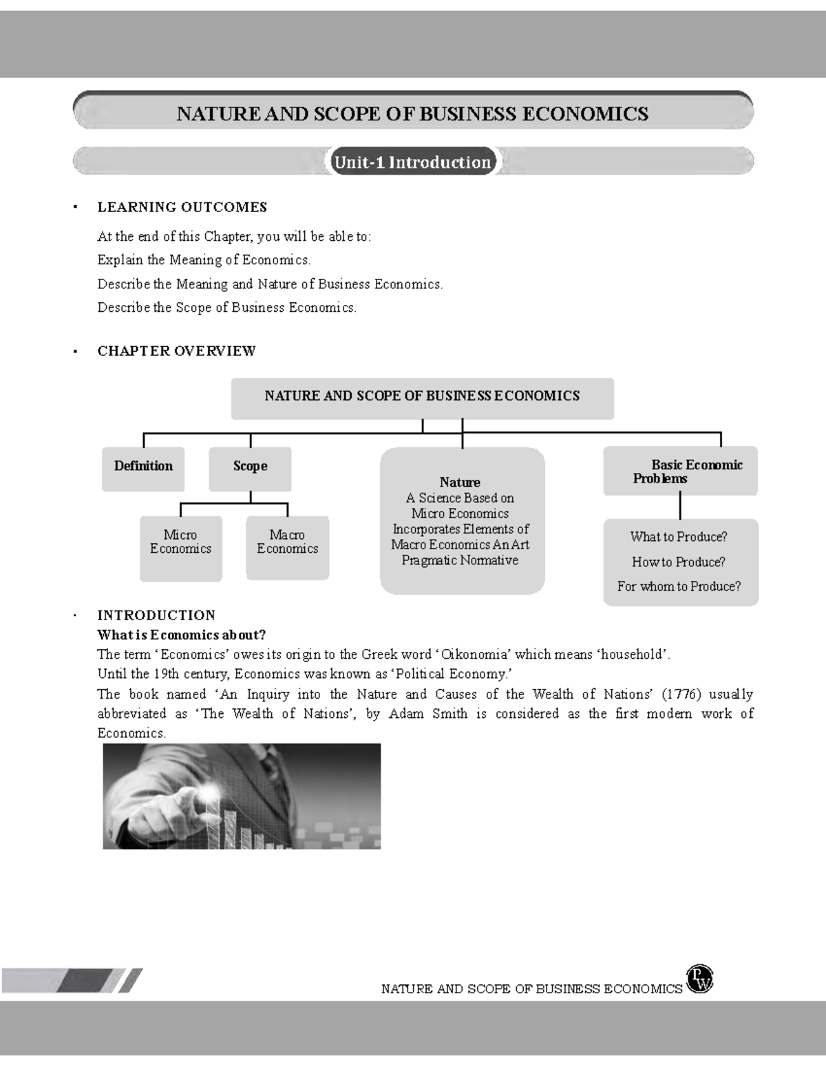 E-book Nature and Scope of Business Economics - NATURE AND SCOPE OF ...