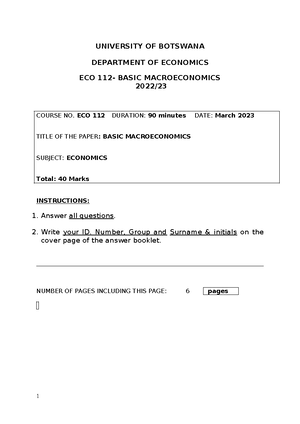International Trade Tutorial Questions - INTERNATIONAL TRADE TUTORIAL ...