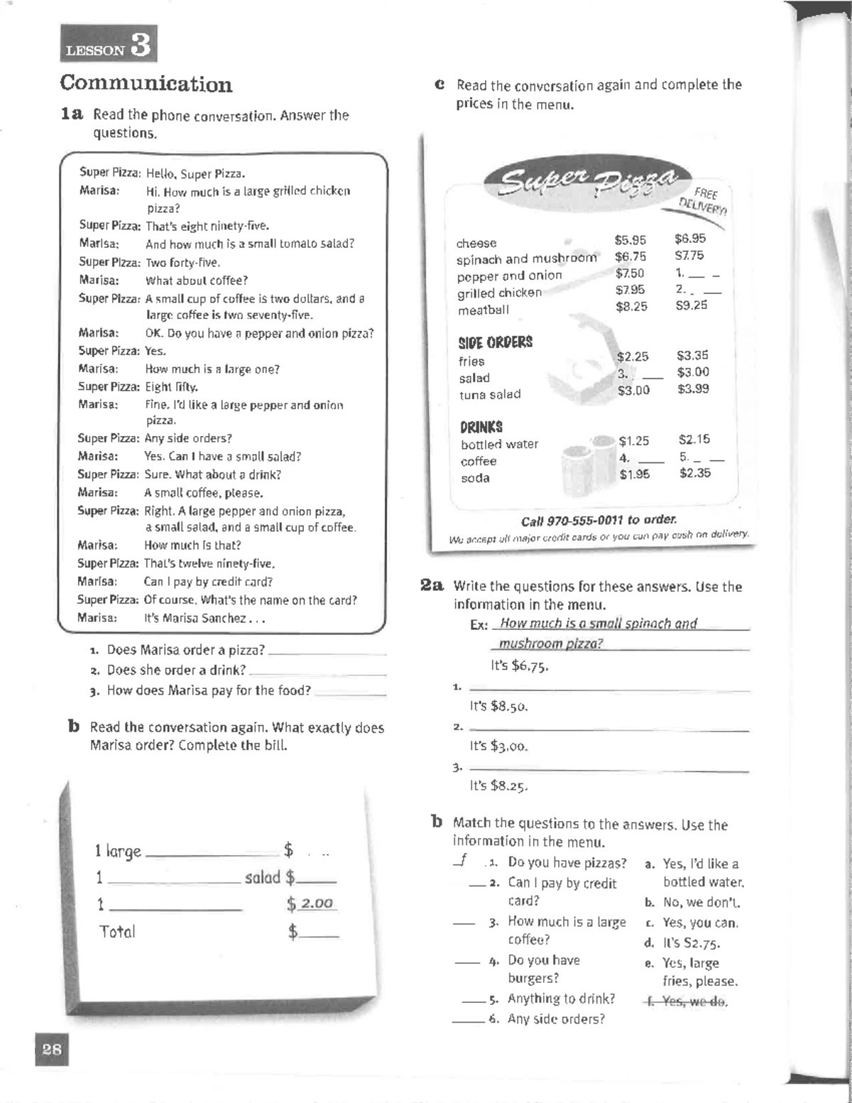 Unit 4- Lesson 3-28 leccion 3 unidad 4 - Taller de Lectura, Redacción e ...