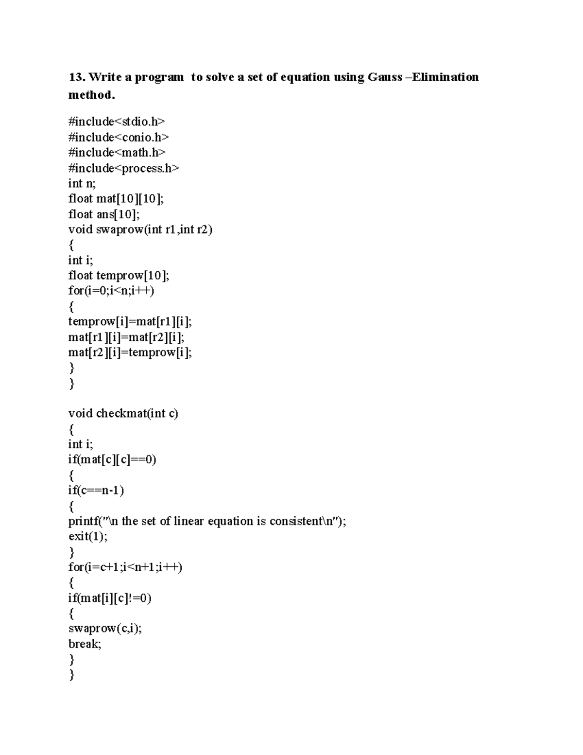 Nsm(13-15) - u can refer it but it may inconsist - Write a program to ...