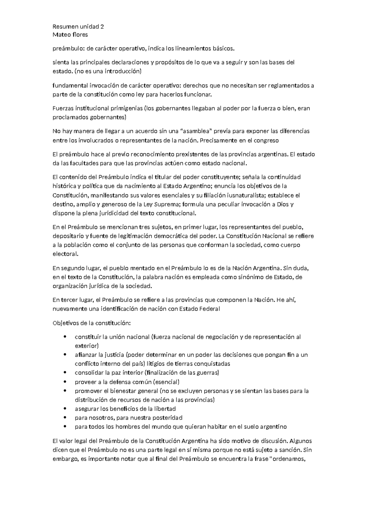 Preámbulo y clausulas prgamaticas,operativas (unidad 2) - Resumen ...