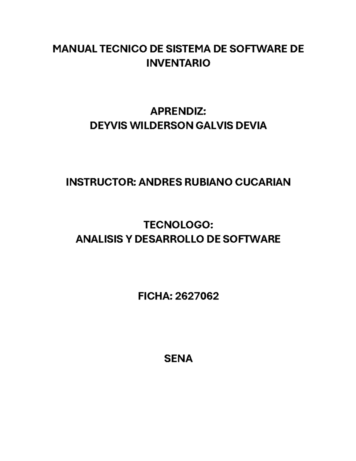 Parte 1 Elabora el manual de usuario de acuerdo con las funcionalidades ...
