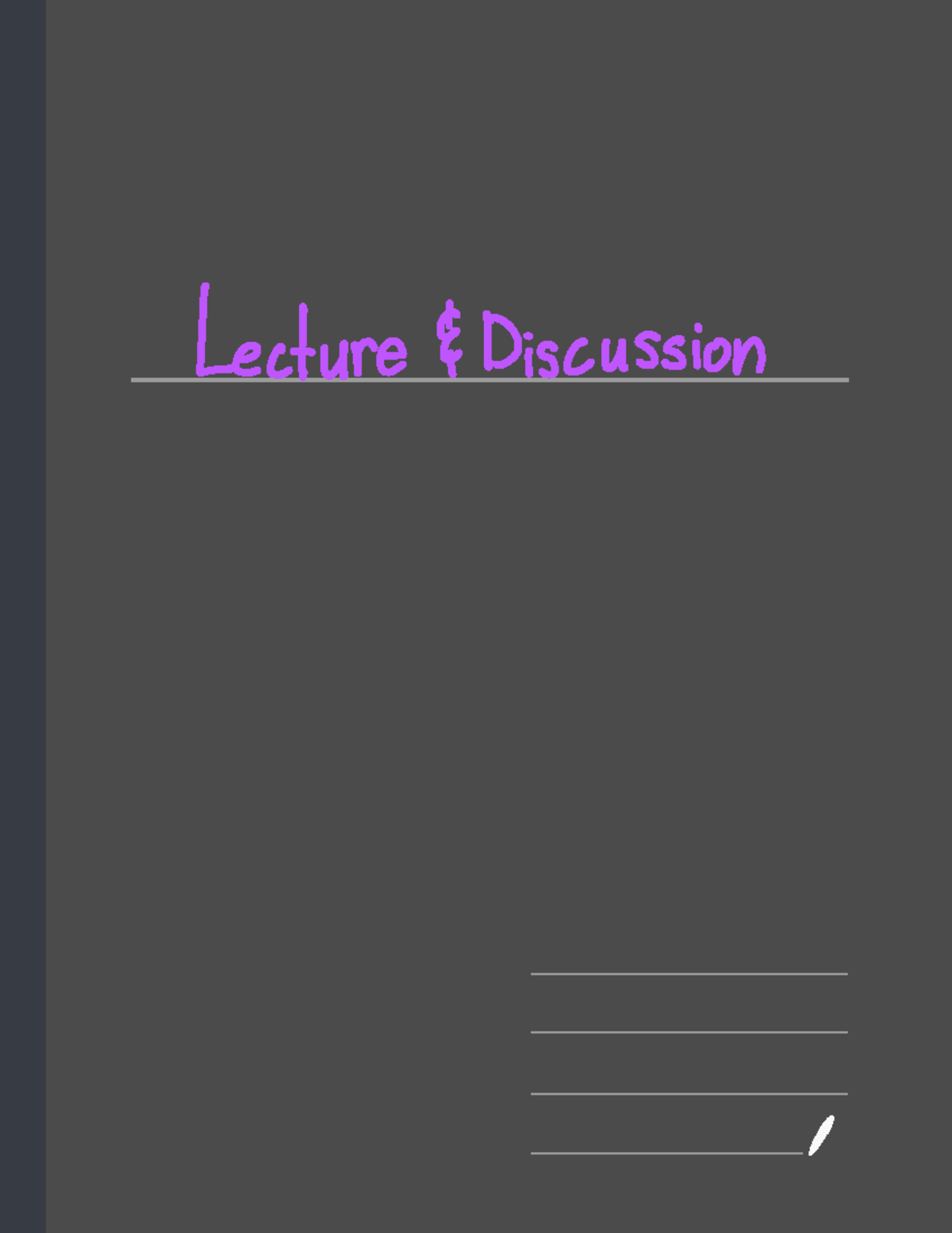Lecture And Discussion Notes - PSYCH 9B - Lecture & Discussion - Studocu