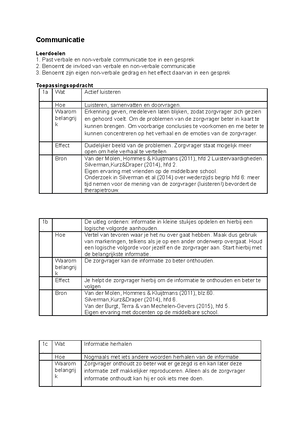 COMF3 Basis opzet voor een plan van aanpak voor het ...