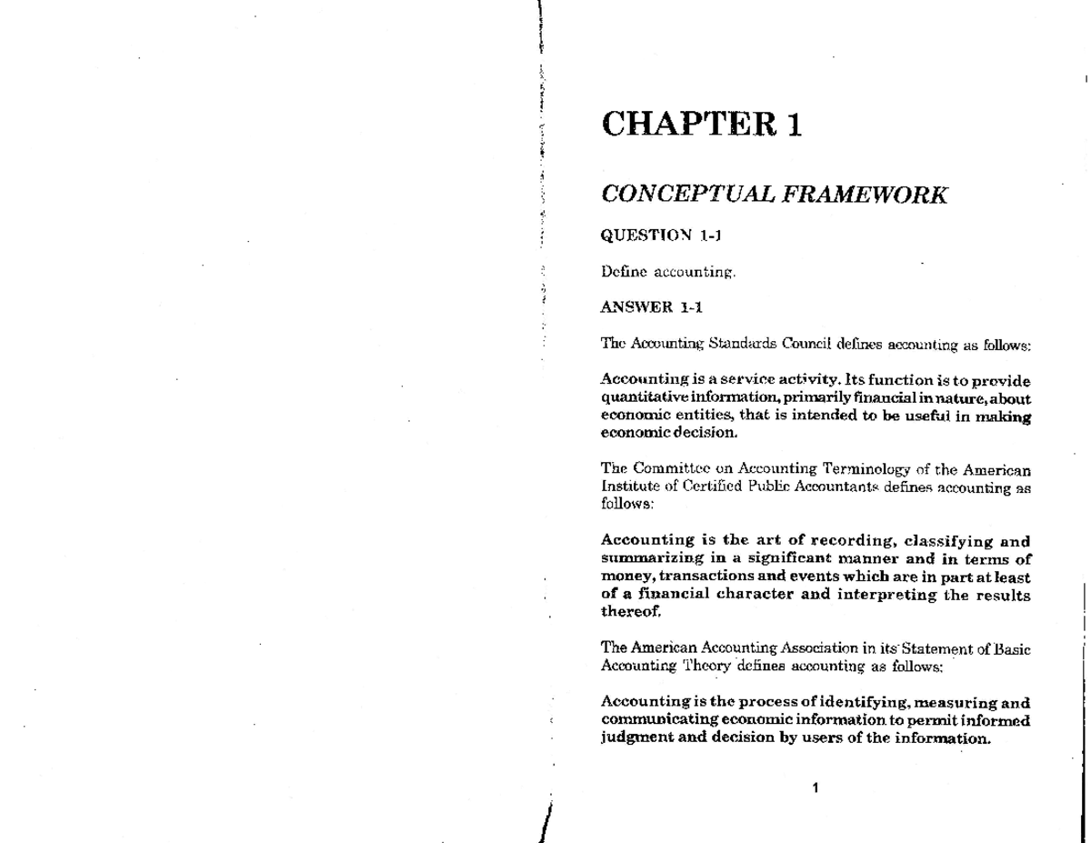 Conceptual Framework and Principles- Student Copy - Fundamentals of ...
