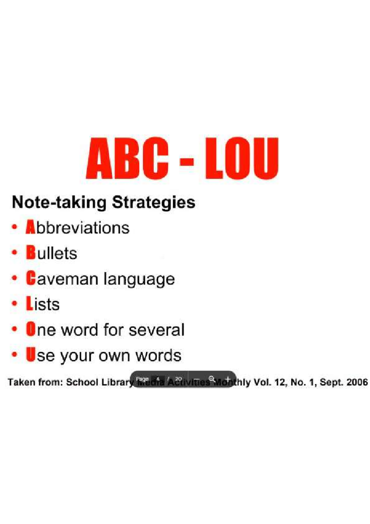 Note Taking Strategy - One of the best way to take a note quickly ...