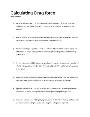 Watts word problems - self-made worksheet for fluid mechanics - Watts ...