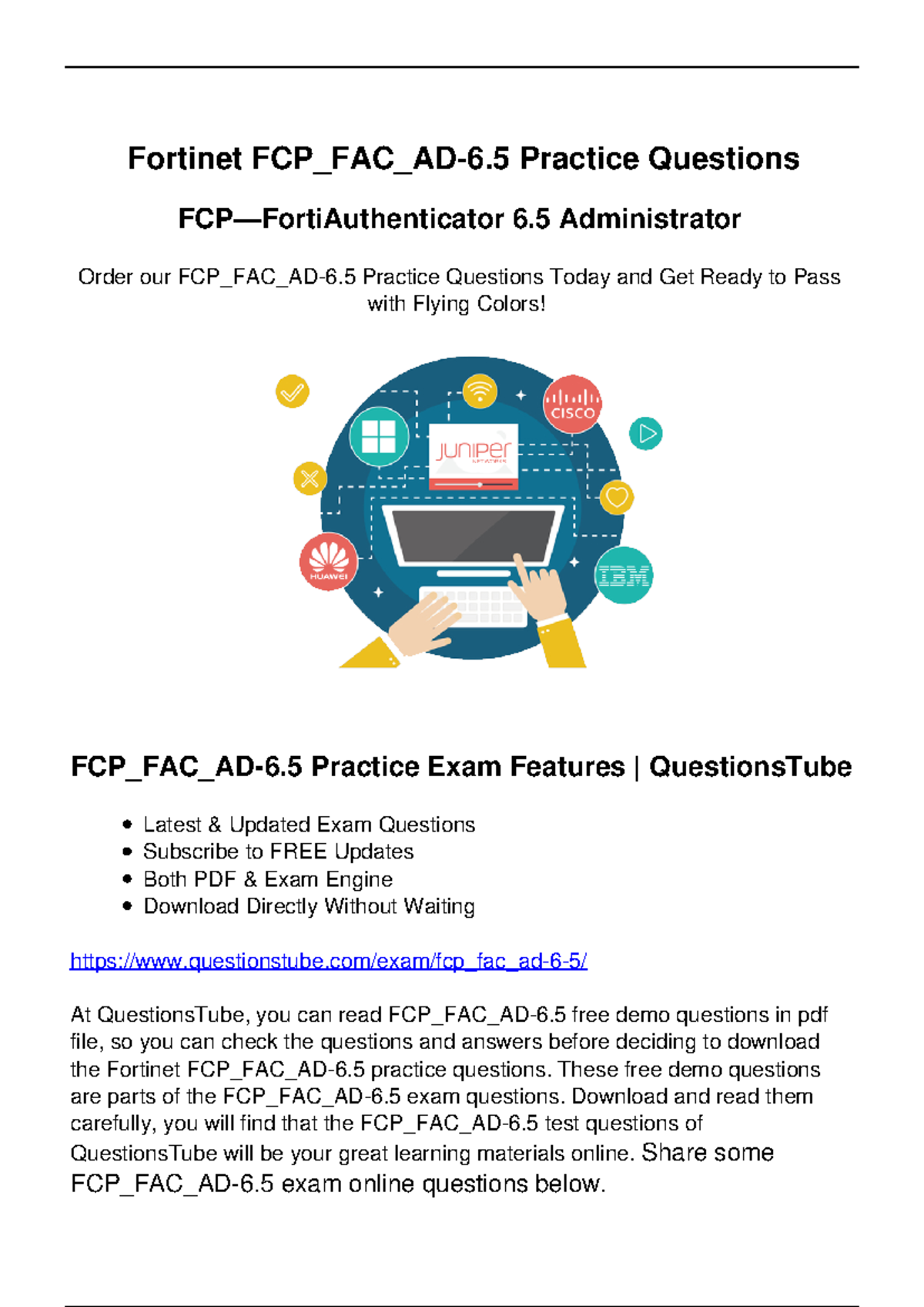 Brilliant Fortinet FCP FAC AD-6.5 Exam Questions - The Best Way to ...