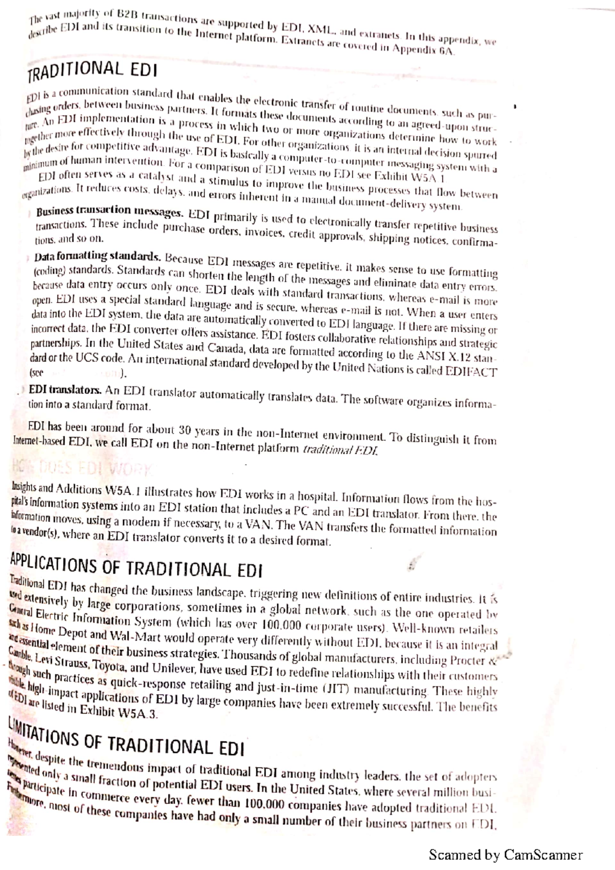 UNIT I (E-COM) - Master of computer application - Studocu