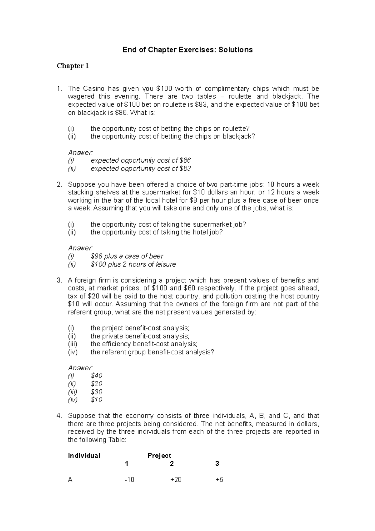 Solutions Ch 1 - chapter information and the assessments and exams ...