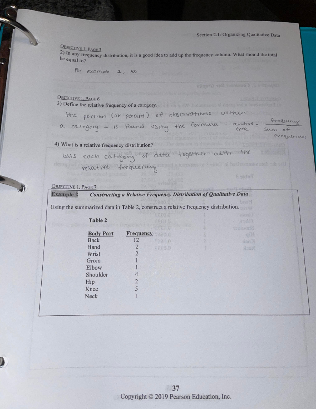 Chapter 2 section 1 page 2 - ST 210 - Studocu