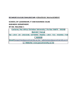 [Solved] Strategic management as viewed through the lenses of Michael ...