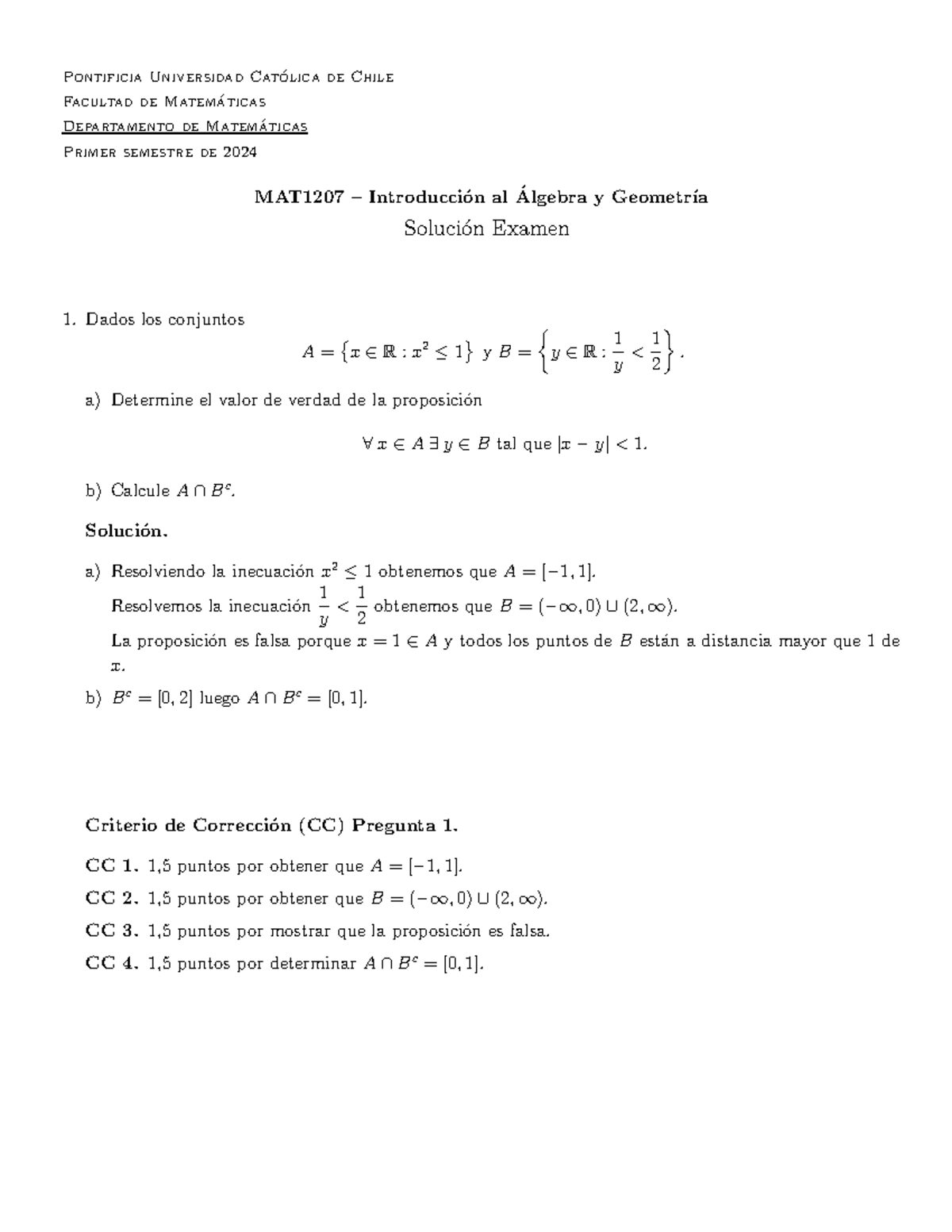 Exmat 1207S12024 - Calculo - Pontificia Universidad Cat ́olica de Chile ...