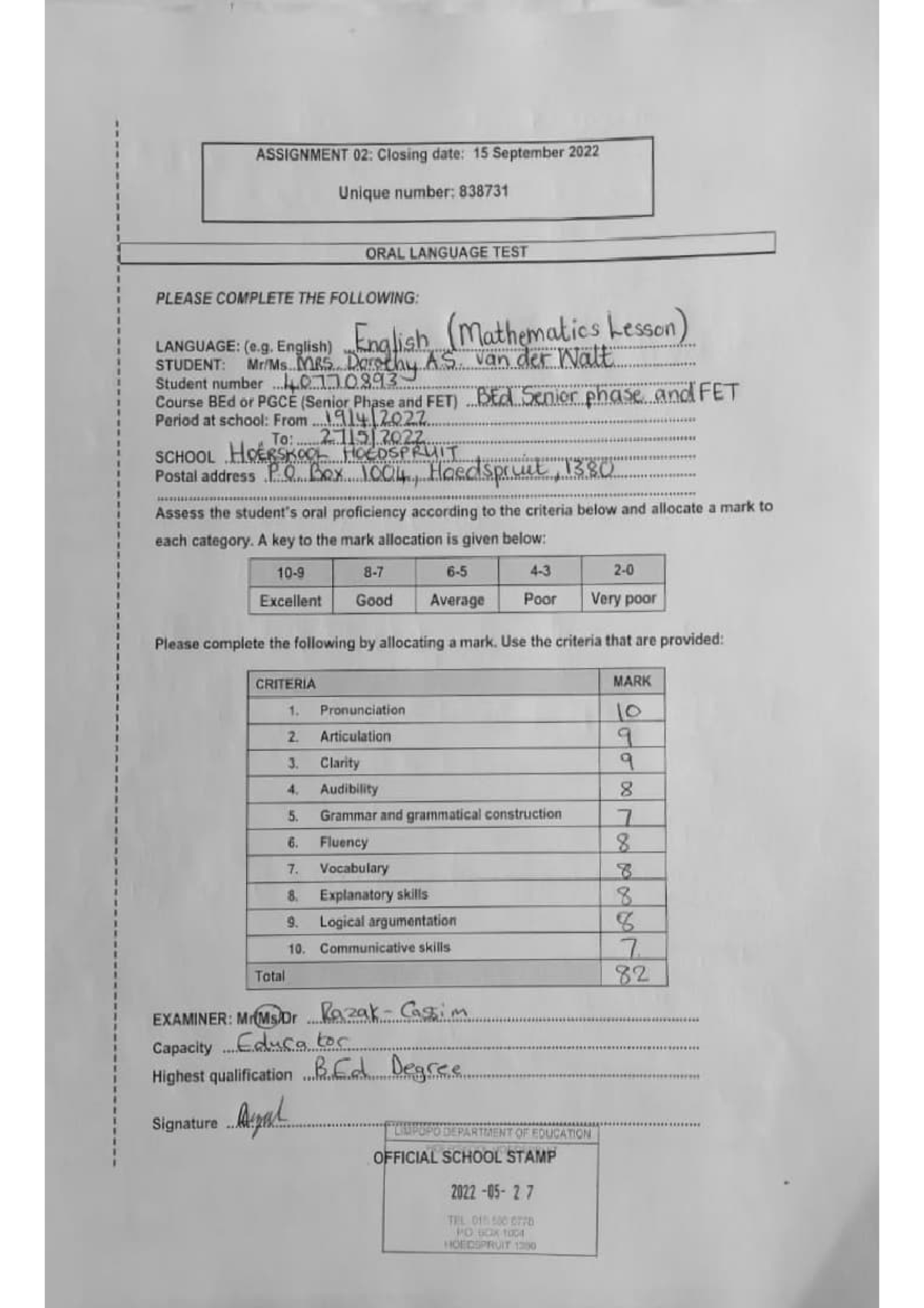 40770893 Lpengpn 02 - PORTFOLIO - Department Language Education, Arts ...