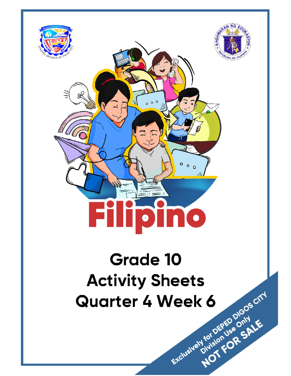 Filipino G10 Q4 W6-Fillable - Edilio Salazar - Grade 10 Activity Sheets Quarter 4 Week 6 ...