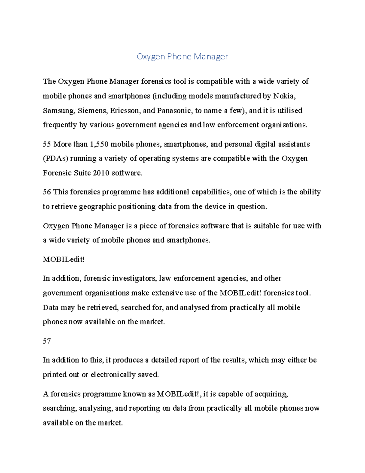 Oxygen Phone Manager - 55 More than 1,550 mobile phones, smartphones ...