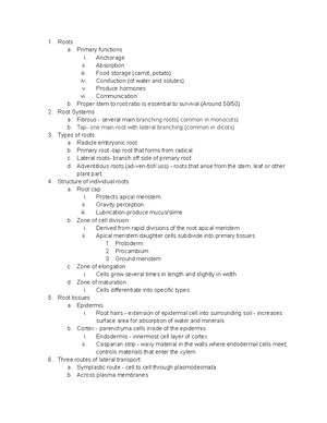 Water Potential Lab - The Effect of Various Solutions with Varying ...
