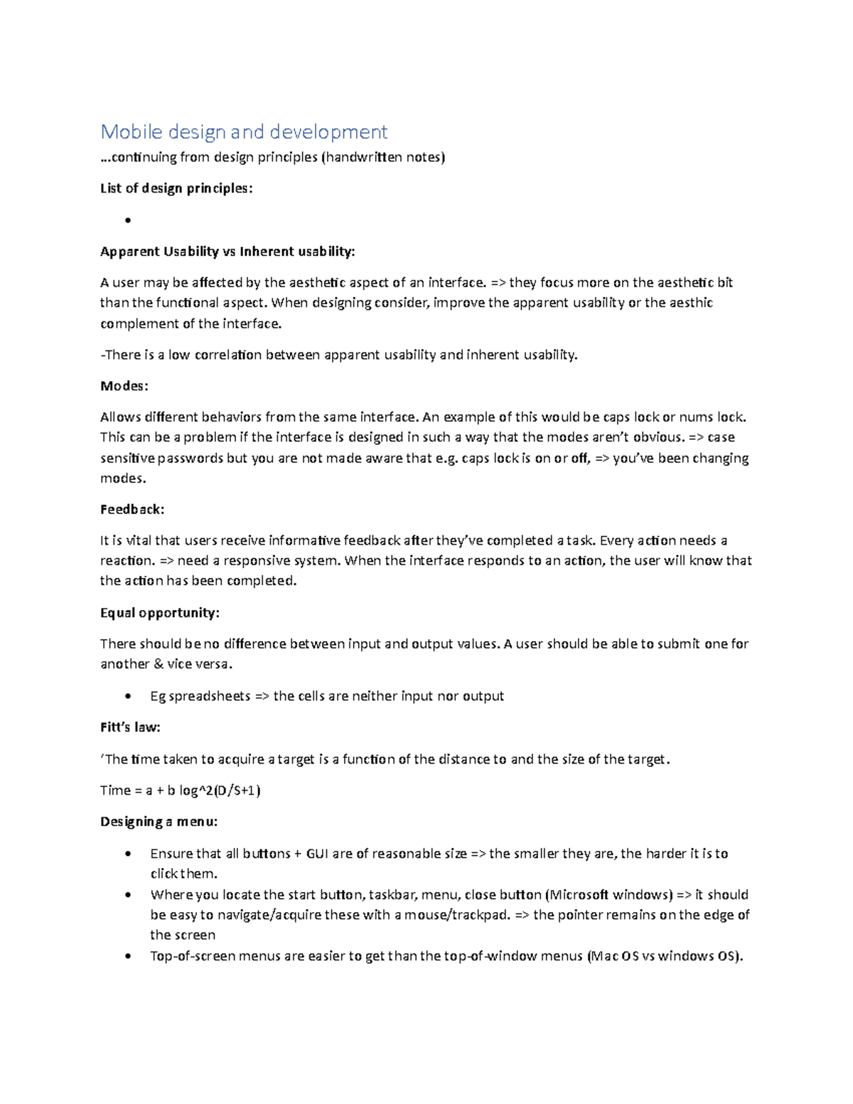 MDD(Mobile Design Development - Mobile design and development .. from ...