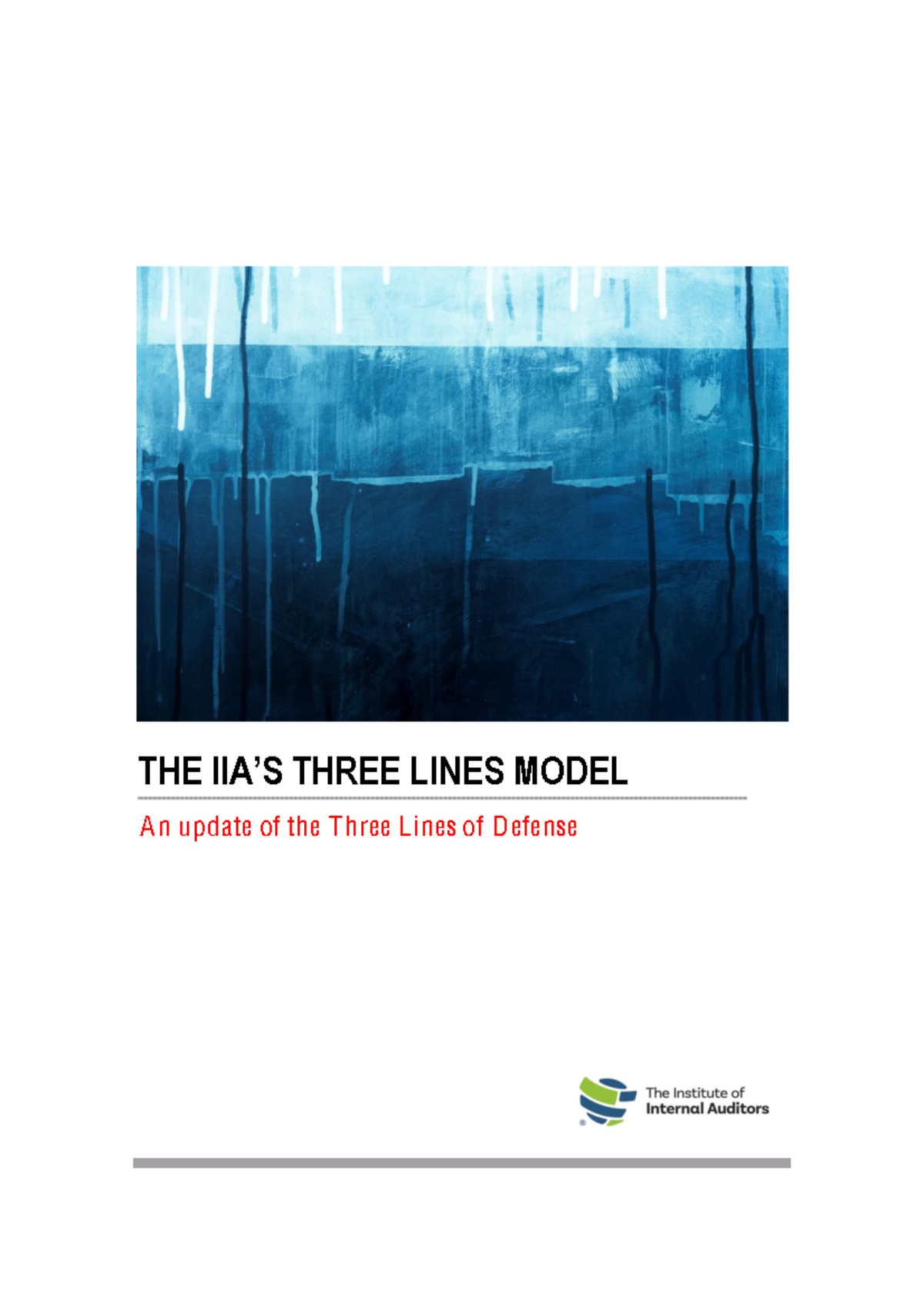 Three lines model updated - THE IIA’S THREE LINES MODEL An update of ...