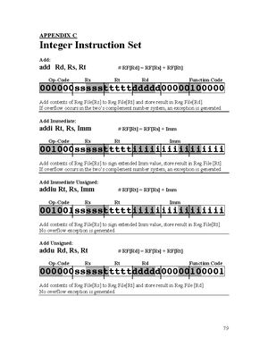 Mips text - Lecture notes - MIPS Assembly Language Programming Robert ...