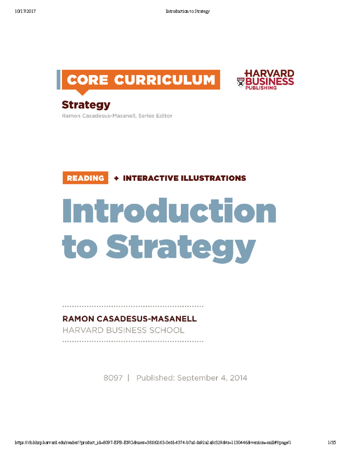 Introduction to Strategy - 1 INTRODUCTION - Studocu
