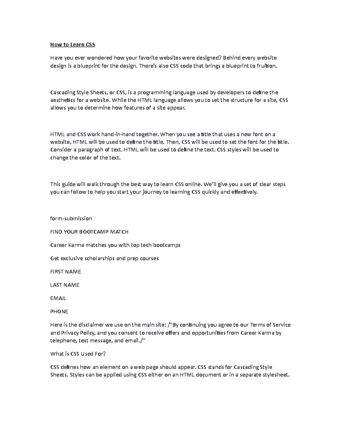 Css Lecture Notes 1 10 How To Learn Css Have You Ever Wondered How 4677