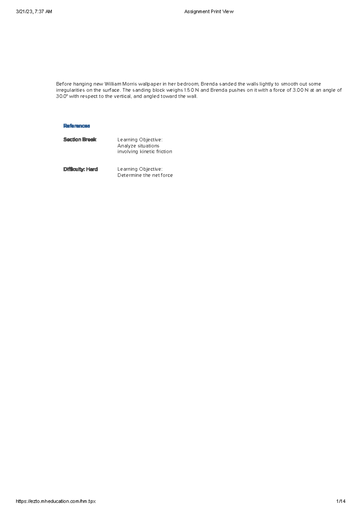 UNIT Test 1 Chapter 2 MEMO - Before hanging new William Morris ...
