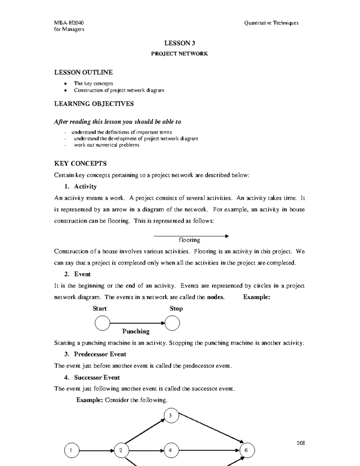 Unit Three Lesson Three Introduction to Operations Research and Linear ...