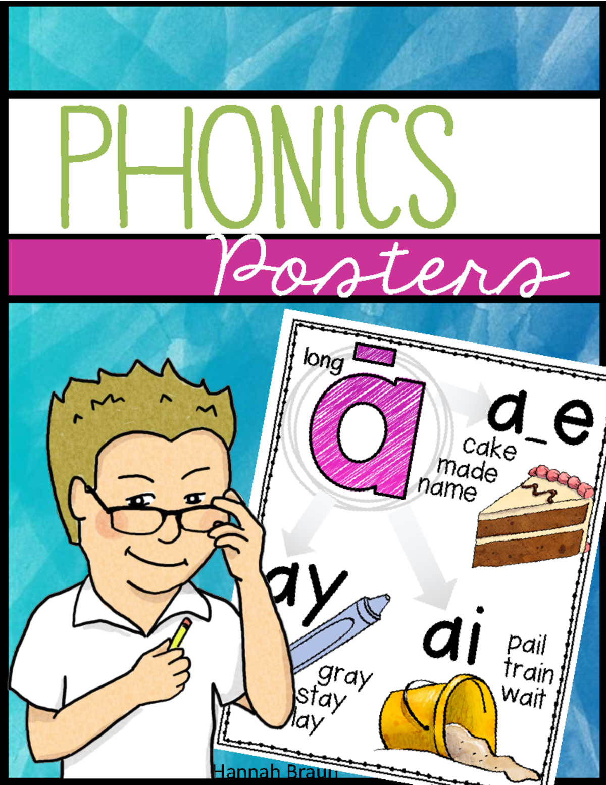 Phonics Posters - english as the second lagnuage - Posters Hannah Braun ...