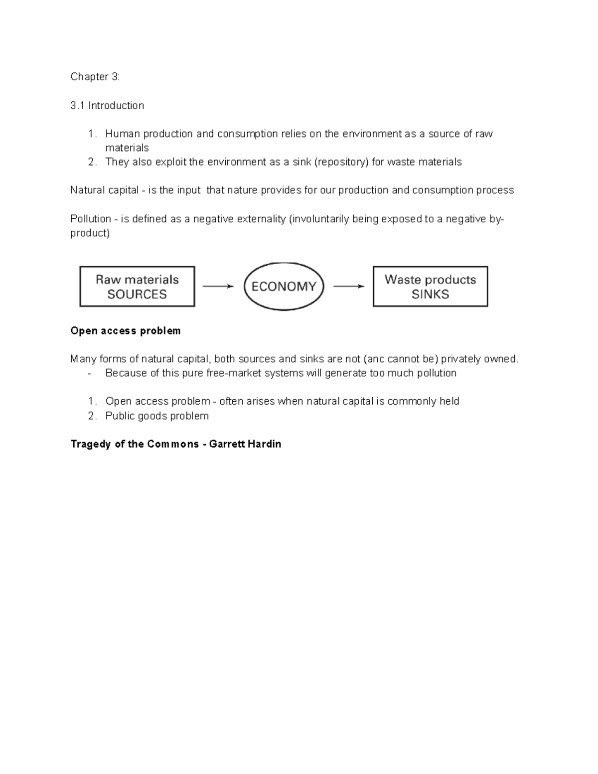 Econ 225 chapt 3 notes - Chapter 3: 3 Introduction 1. Human production ...