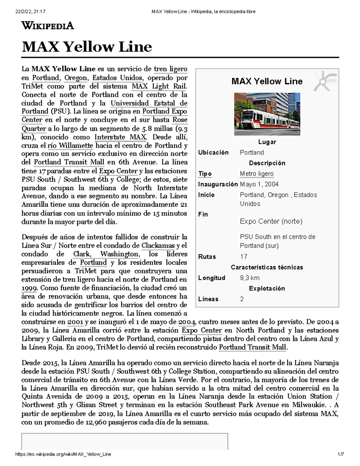 Teorias y Desarrollo MAX Yellow LineVF - MAX Yellow Line Lugar ...