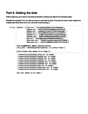 Sample solutions Solution Notebook 9 CSE 6040 - Sample solutions Solution: Notebook 9 CSE6040x ...