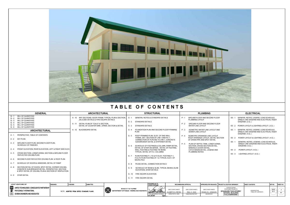 21524042024 AR-Plans A-1 - 741 A-1 BOD VARIOUS DPWHPROPOSED PROJECTS( 6 ...