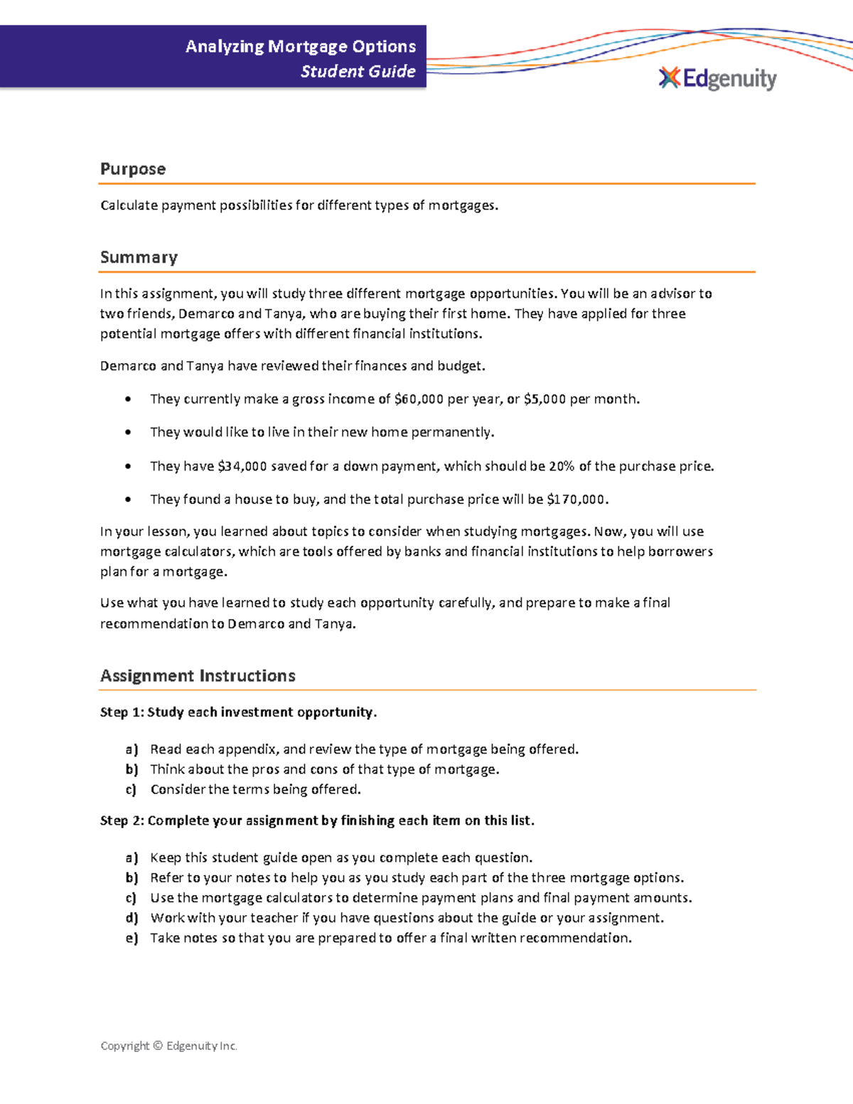 3314-06-11-studentguide copy - Copyright © Edgenuity Inc. Analyzing ...