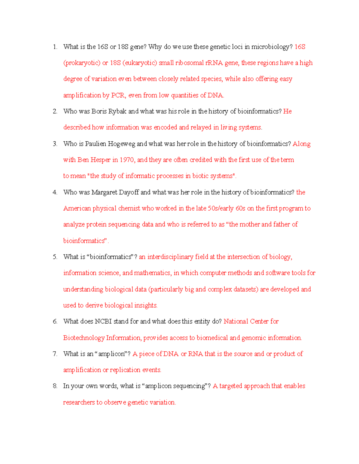 Micro Activity 21 Qs - practice questions for lab quiz - Bisc 333 - Ole ...