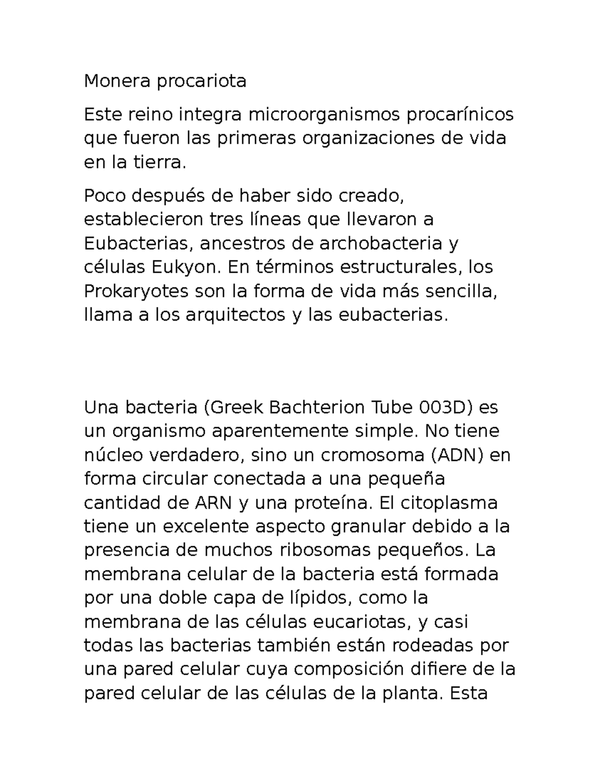 Monrea Reino - Toma de apuntes en la clase y resumen catedra - Monera ...
