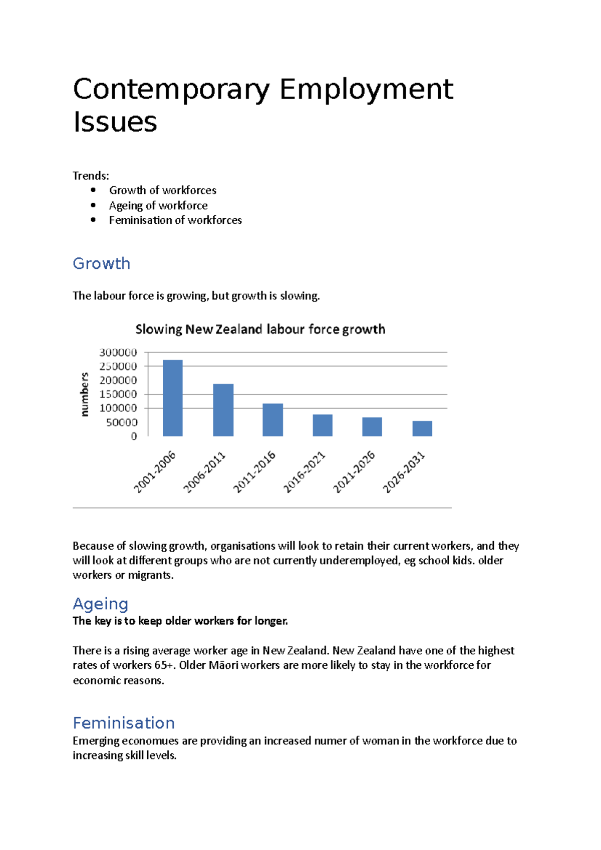 Contemporary Employment Issues - Contemporary Employment Issues Trends ...