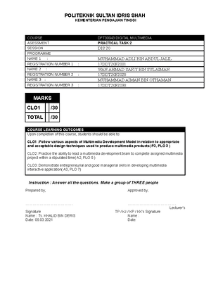 Laboratory Task 1 - srd - DEPARTMENT OF INFORMATION AND COMMUNICATION TECHNOLOGY DFC DATABASE ...