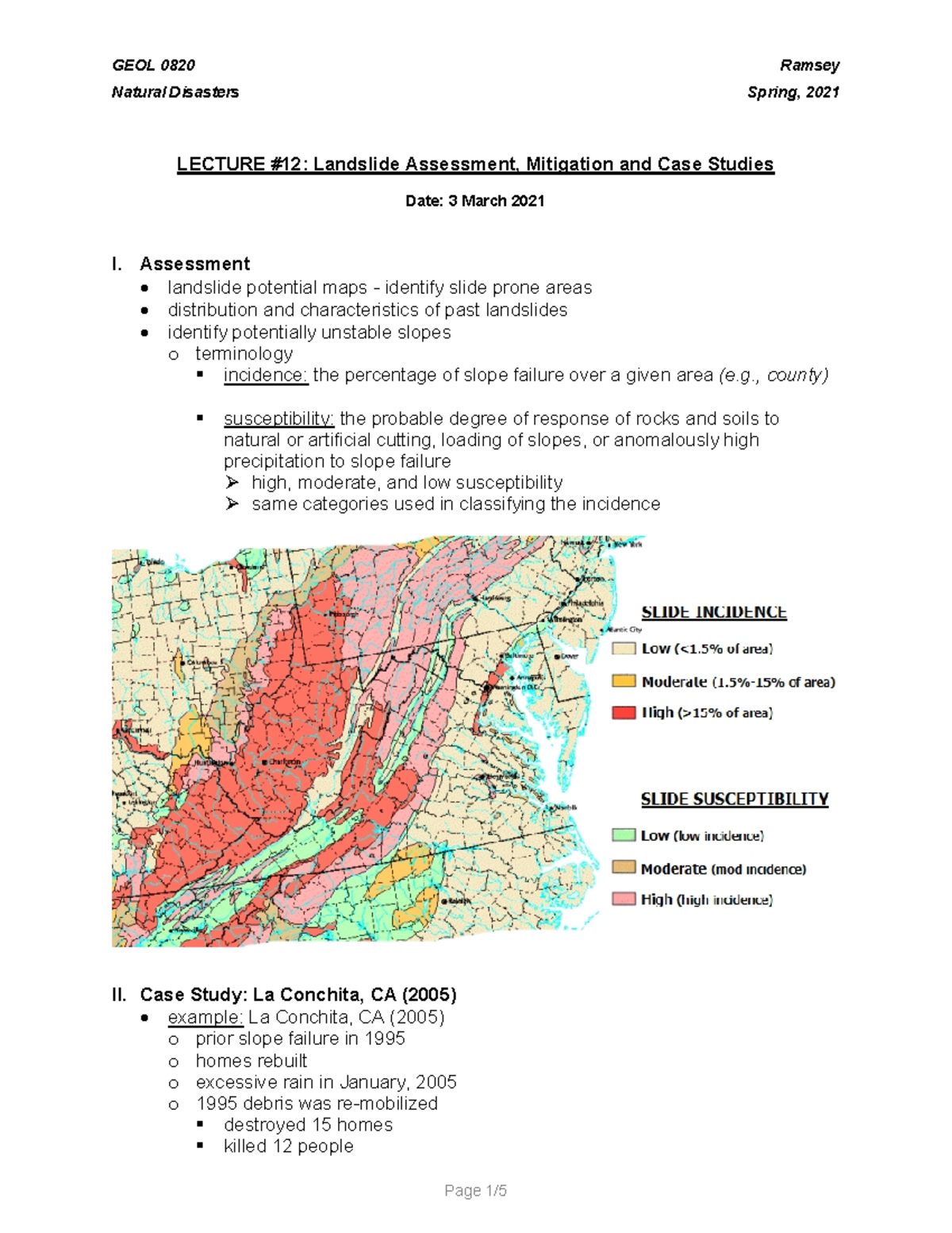 12 Natural Disasters - GEOL 0820 Ramsey Natural Disasters Spring, 2021 ...